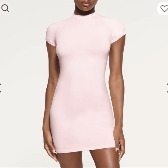 SKIMS | Dresses | New Vintage Raglan Mini Dress | Poshmark